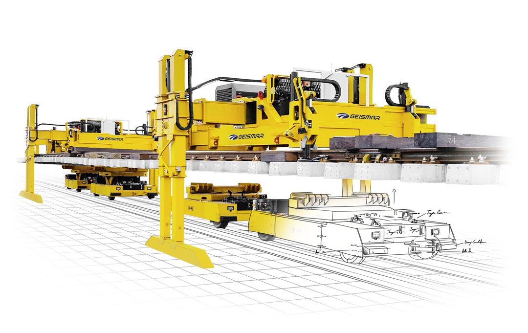 PWP | Geismar | Leader track & OHL laying and maintenance equipment